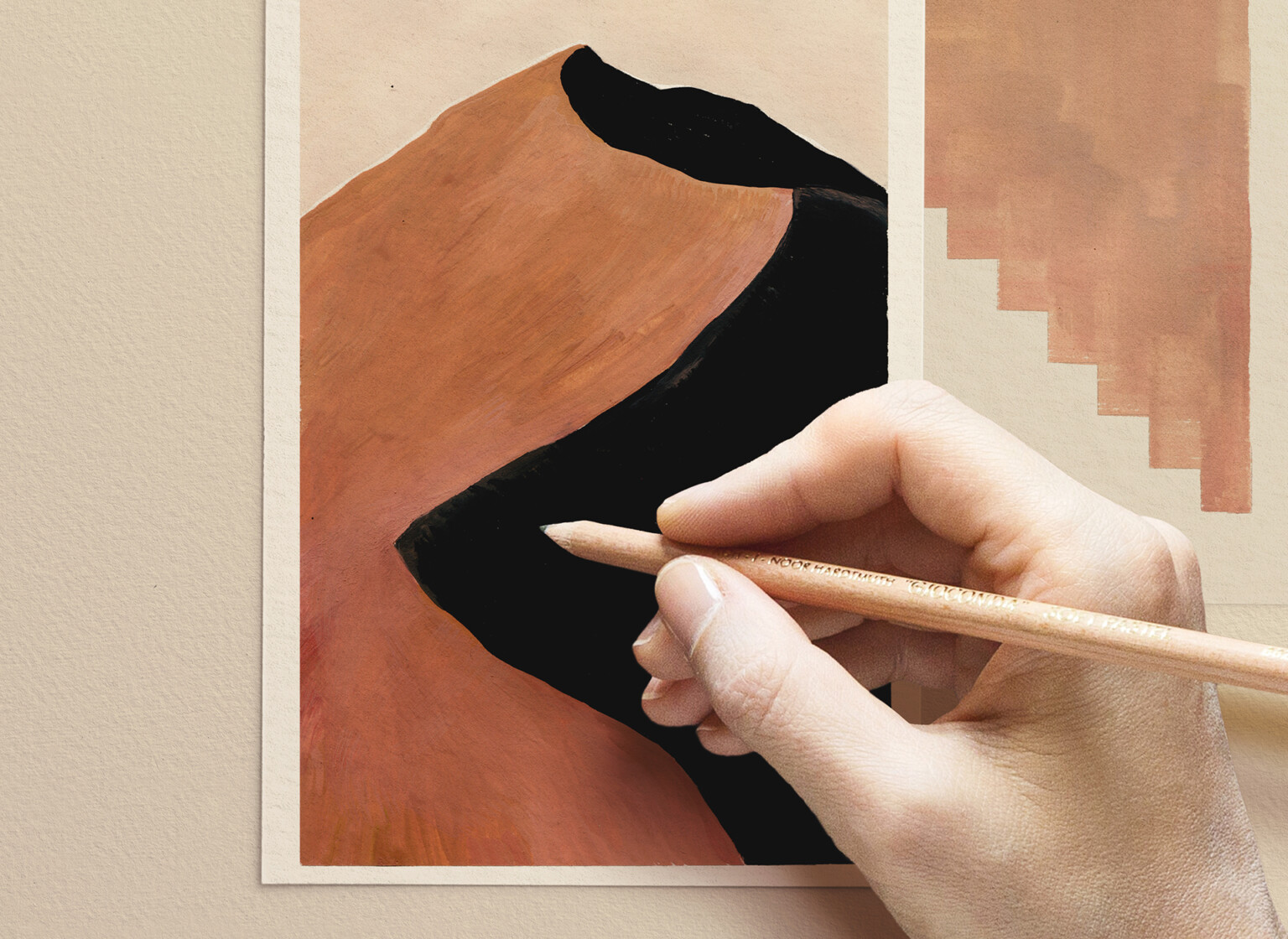 Cover for MacBook 13" graphic design - Maison Baluchon