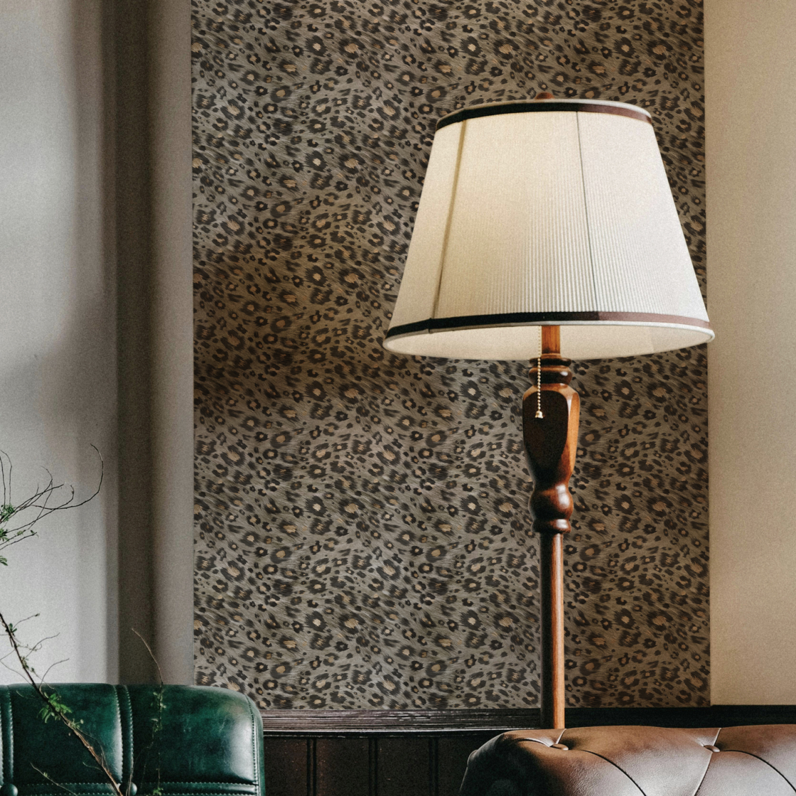 Papier peint intissé imprimé Felin N°01 - Maison Baluchon